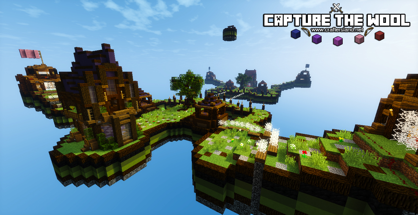 Capture The Wool Custom Maps by CraftersLand - PC Servers - Servers: Java Edition - Minecraft ...